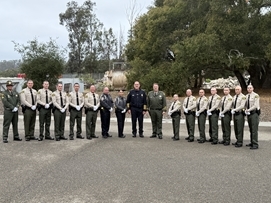 Lompoc PD congratulates Claudia Dominguez and Steven Heisler