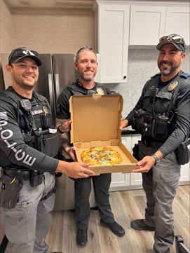 Lompoc PD Thanks Hilton Garden Inn